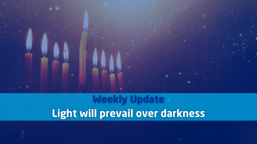 Light will prevail over darkness - Christians for Israel International
