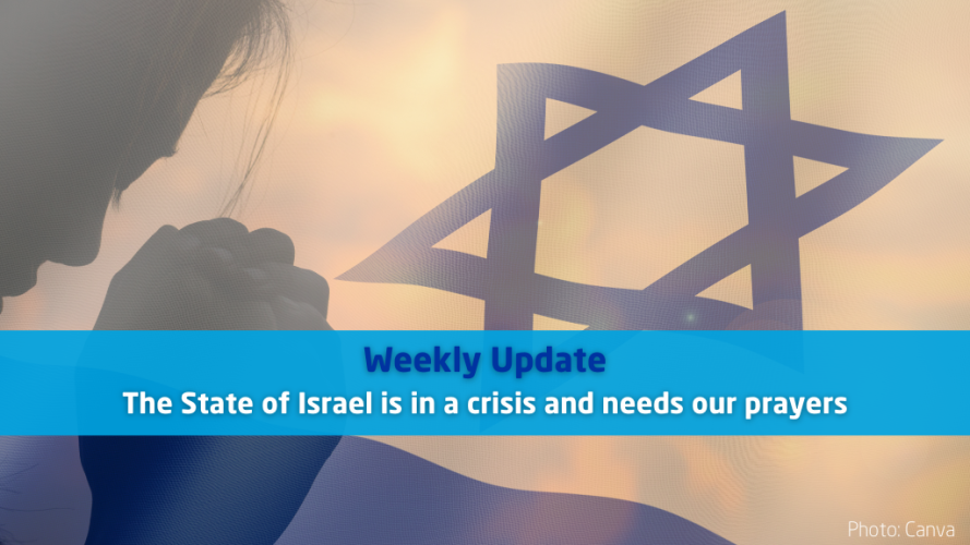 The State of Israel is in a crisis and needs our prayers - Christians ...
